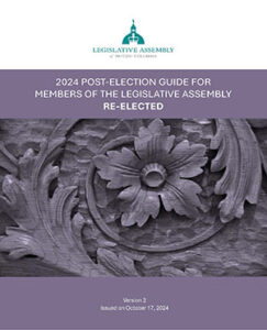 Role of an MLA – Members' Guide to Policy and Resources