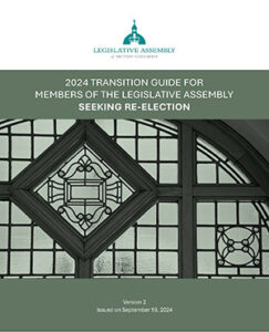 Role of an MLA – Members' Guide to Policy and Resources